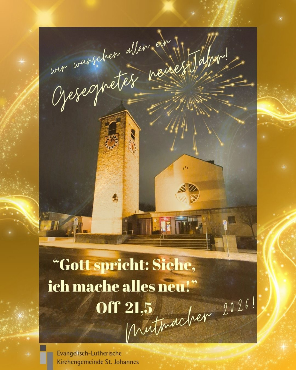 Mutmacher 2026! | Kirchengemeinde Hof-St. Johannes